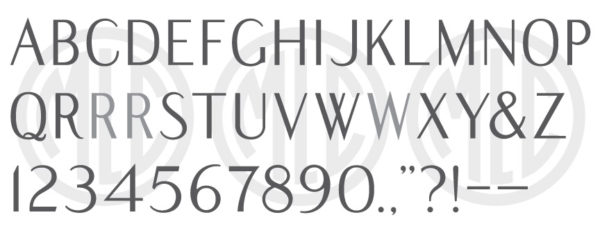 MLC Signature Series Modified Roman Sans – MLC