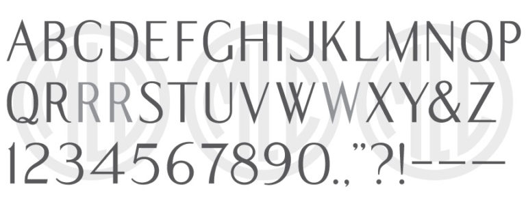 MLC Signature Series Modified Roman Semi-Sans – MLC